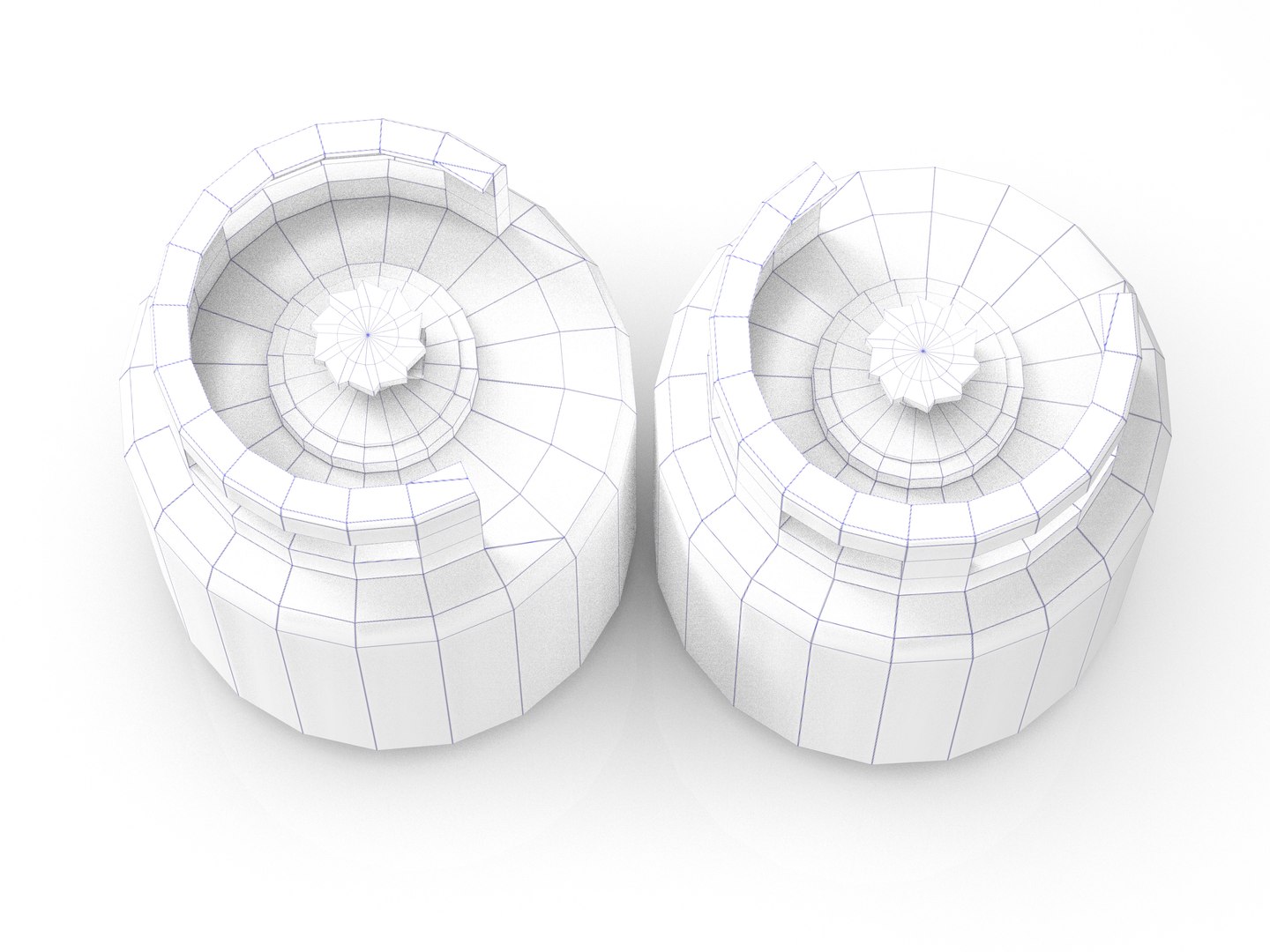 Gas Tank Low-poly 3D model 3D model - TurboSquid 2022757