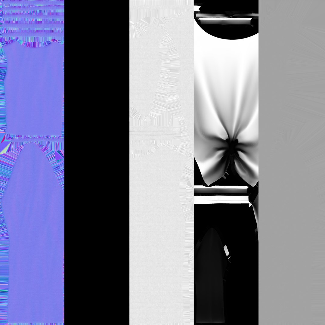 3D Long Sleeve Hanging Female Crew Neck Knotted White Blank And Branded ...