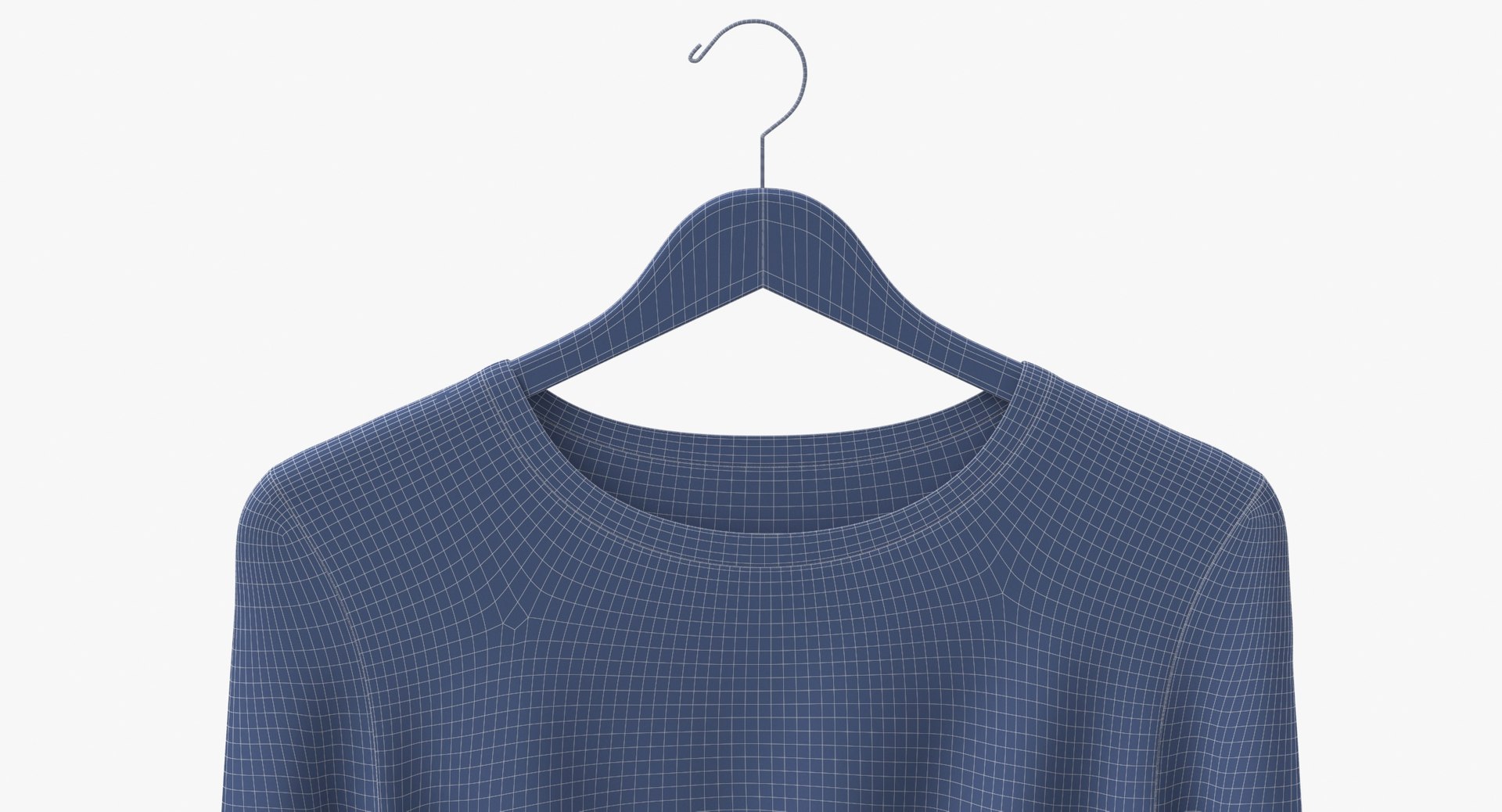 3D Long Sleeve Hanging Female Crew Neck Knotted White Blank And Branded ...