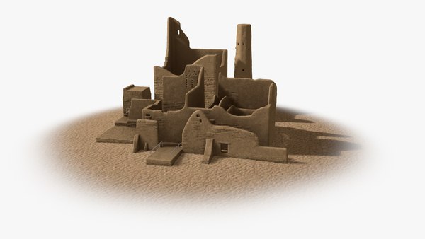 Ad Diriyah town 3D model - TurboSquid 1785632