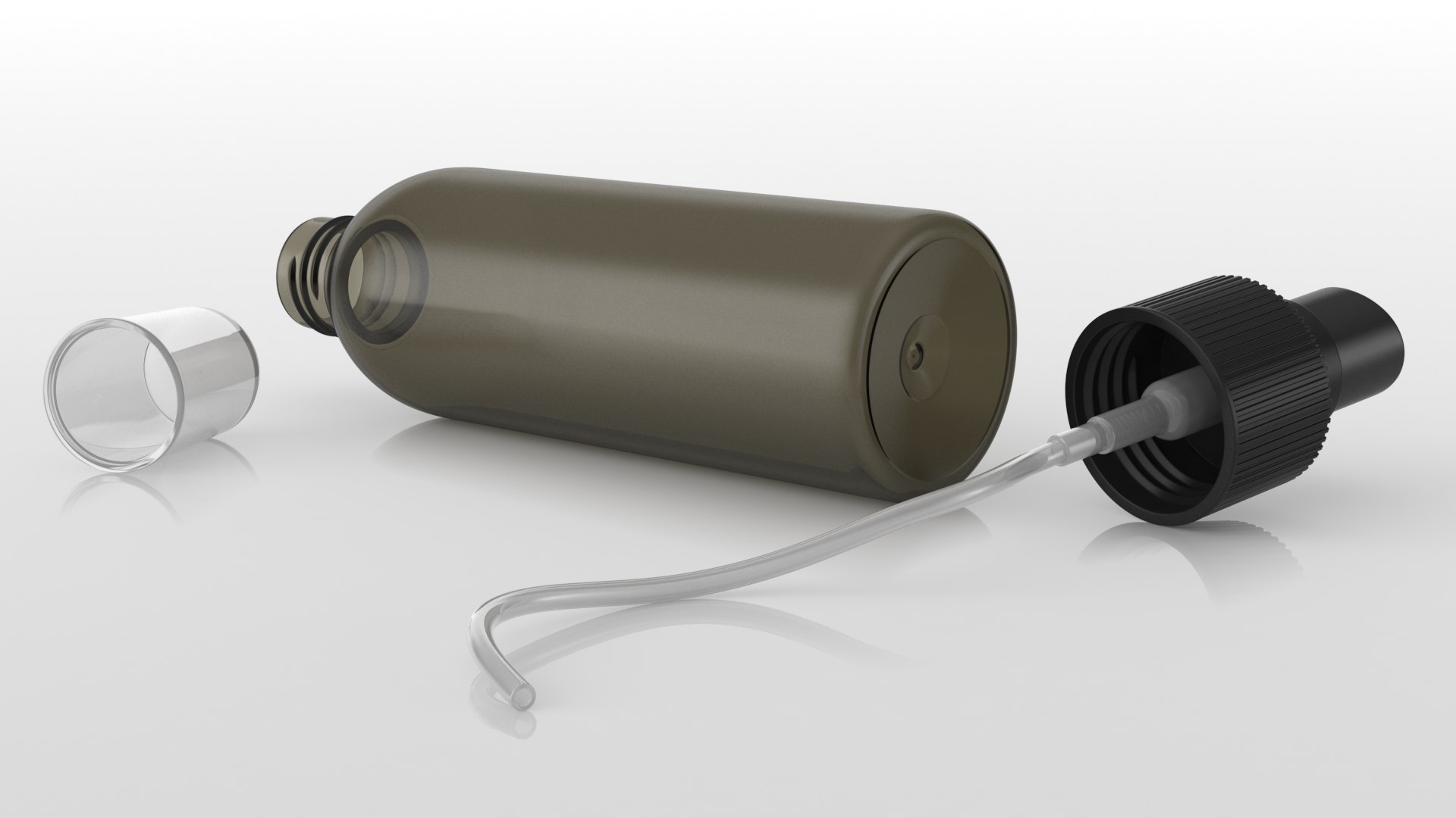 3D bottle 100ml spray model - TurboSquid 1384646