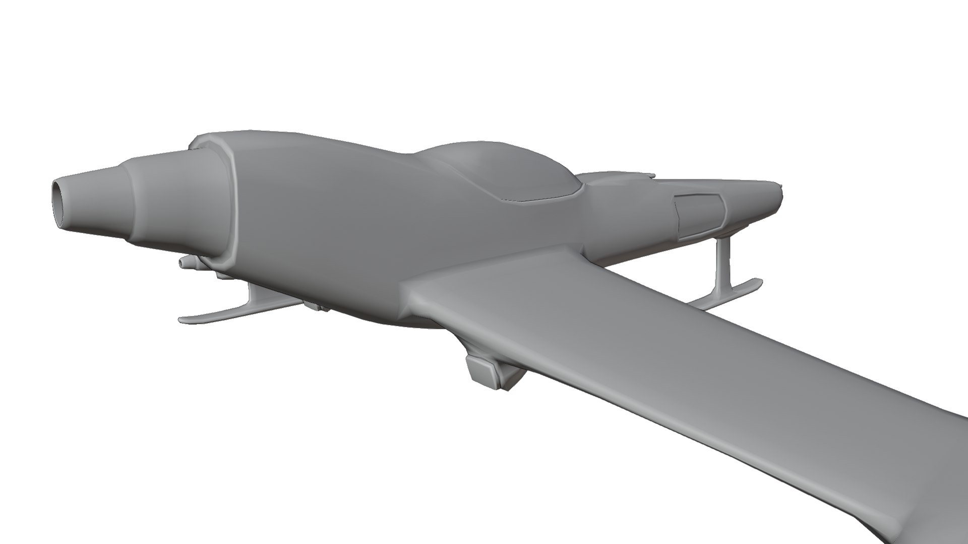 3D Sci-Fi Military Spaceship - Lightwing G3 model - TurboSquid 1933732