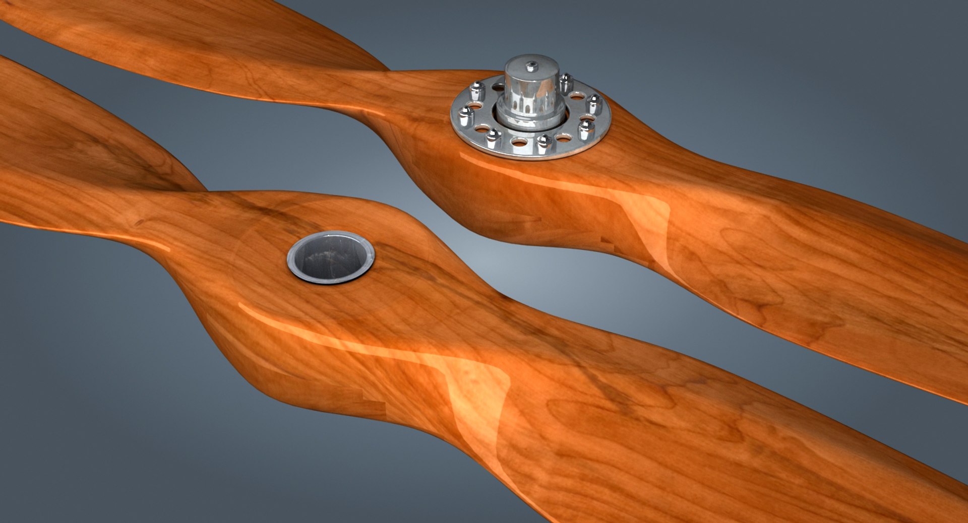 Wooden Propeller Model - TurboSquid 1349034