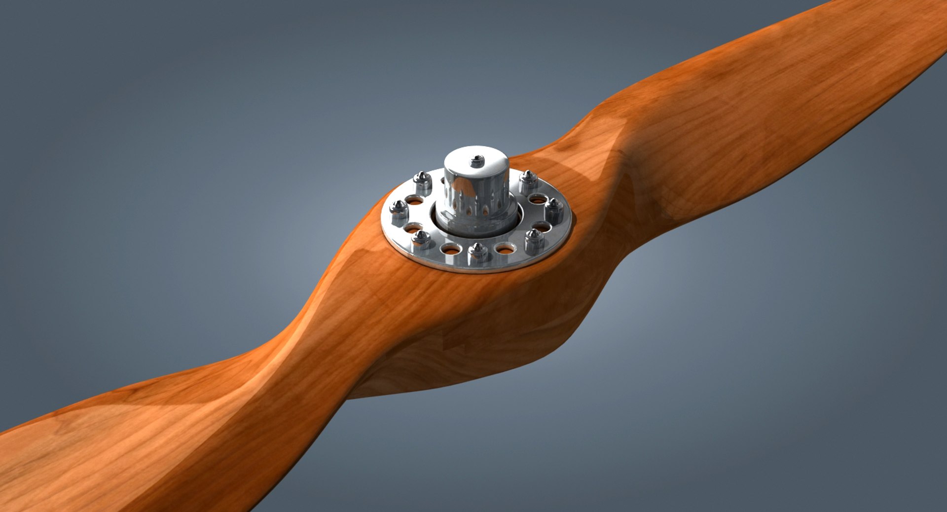 Wooden Propeller Model - TurboSquid 1349034