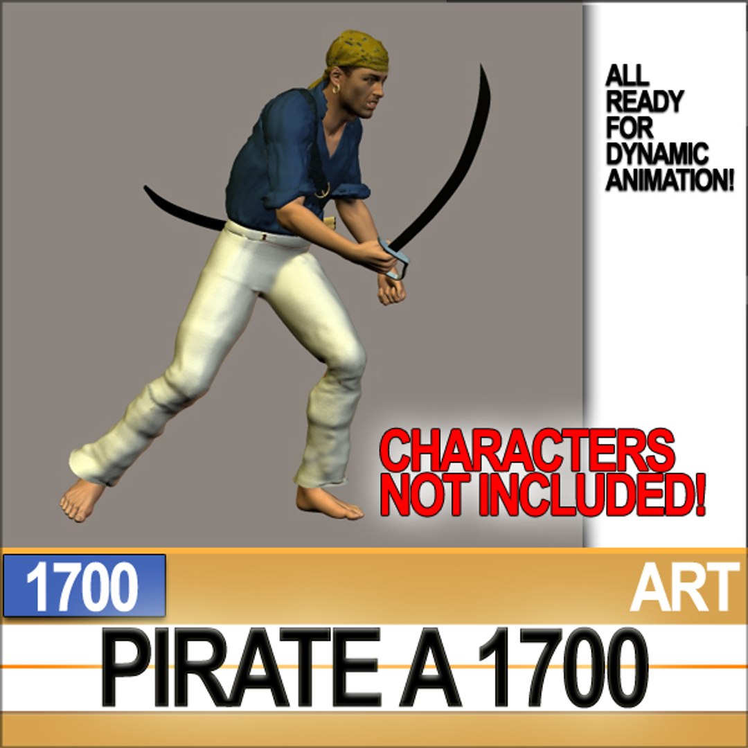 props set daz pirate 3ds