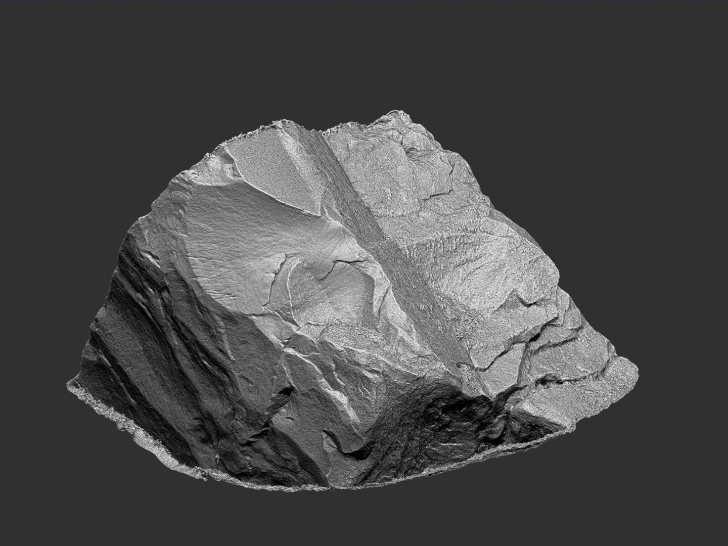 Giant Rock Pyramid 16k Obj