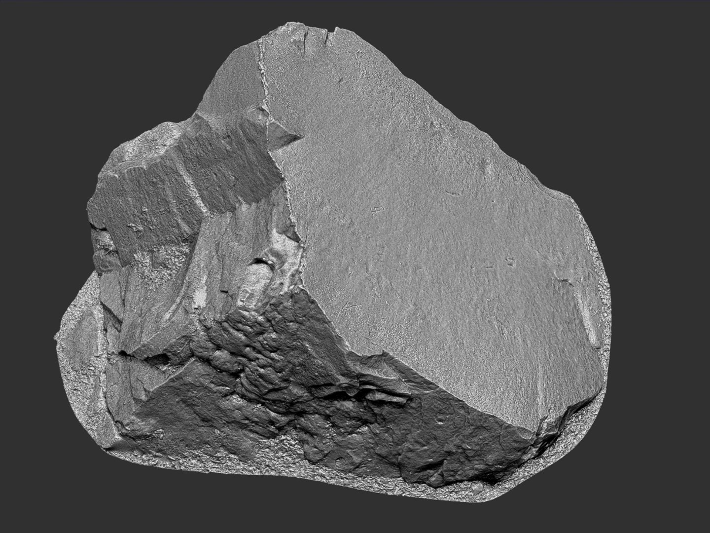 Giant Rock Pyramid 16k Obj