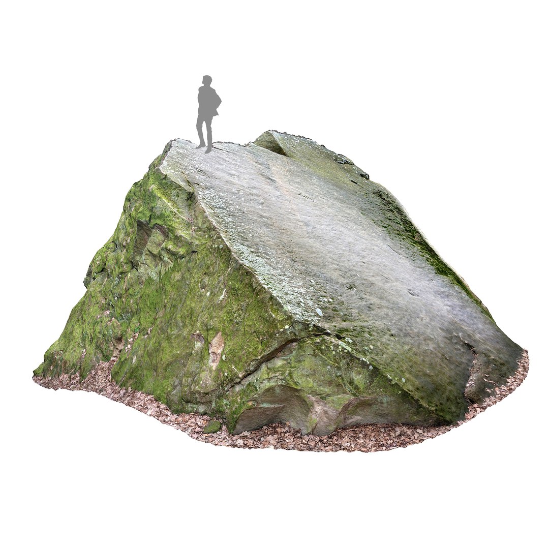 Giant Rock Pyramid 16k Obj