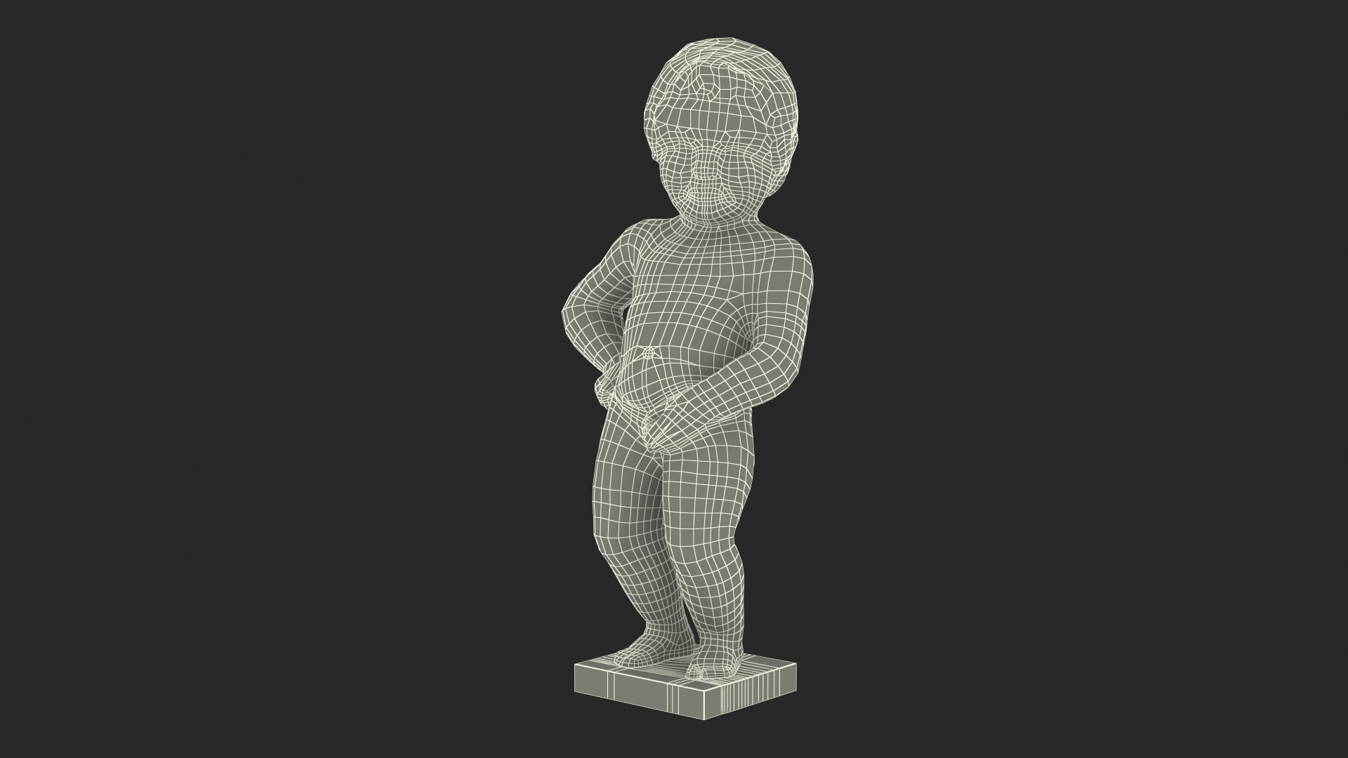 Manneken Pis Statue 3D - TurboSquid 1997942