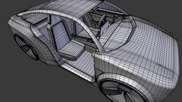 Scaled concept styled 3D model - TurboSquid 1238415