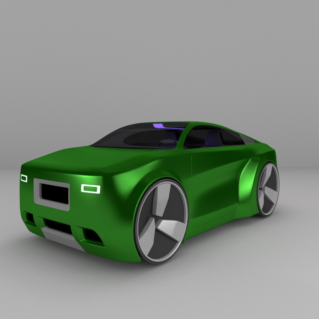 Scaled Concept Styled 3D Model - TurboSquid 1238415