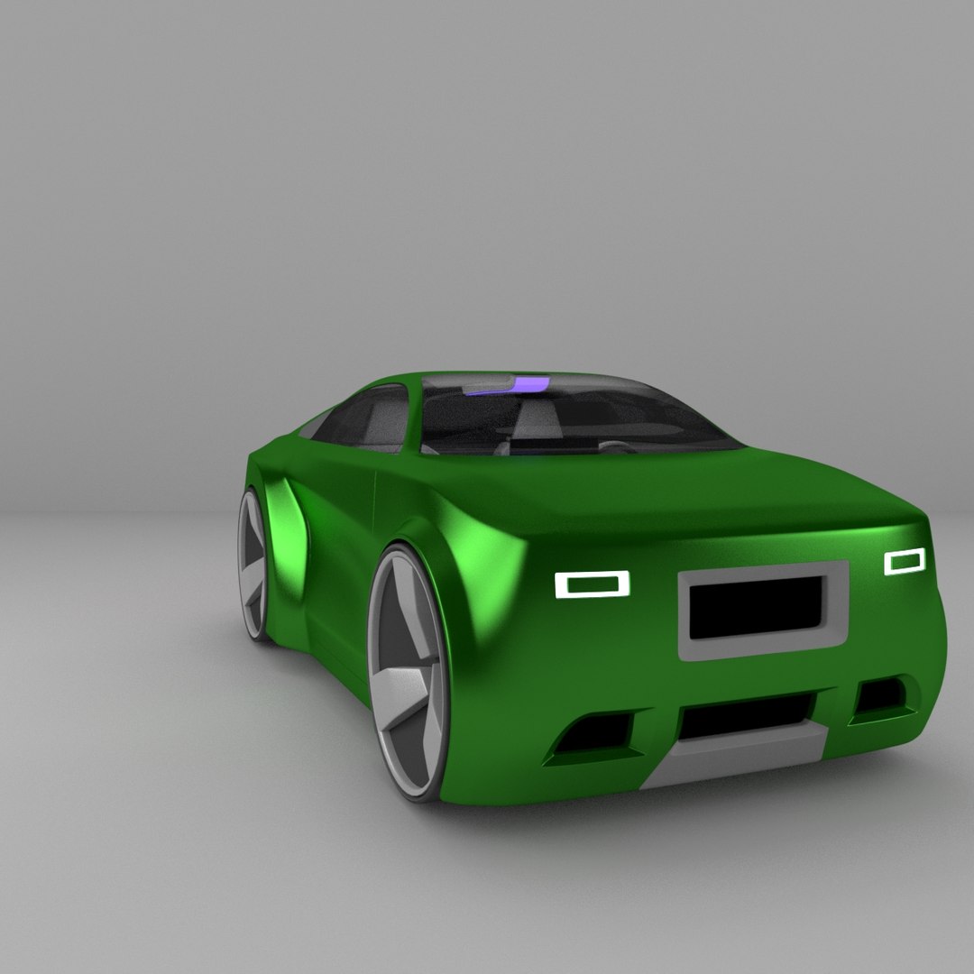 Scaled Concept Styled 3D Model - TurboSquid 1238415