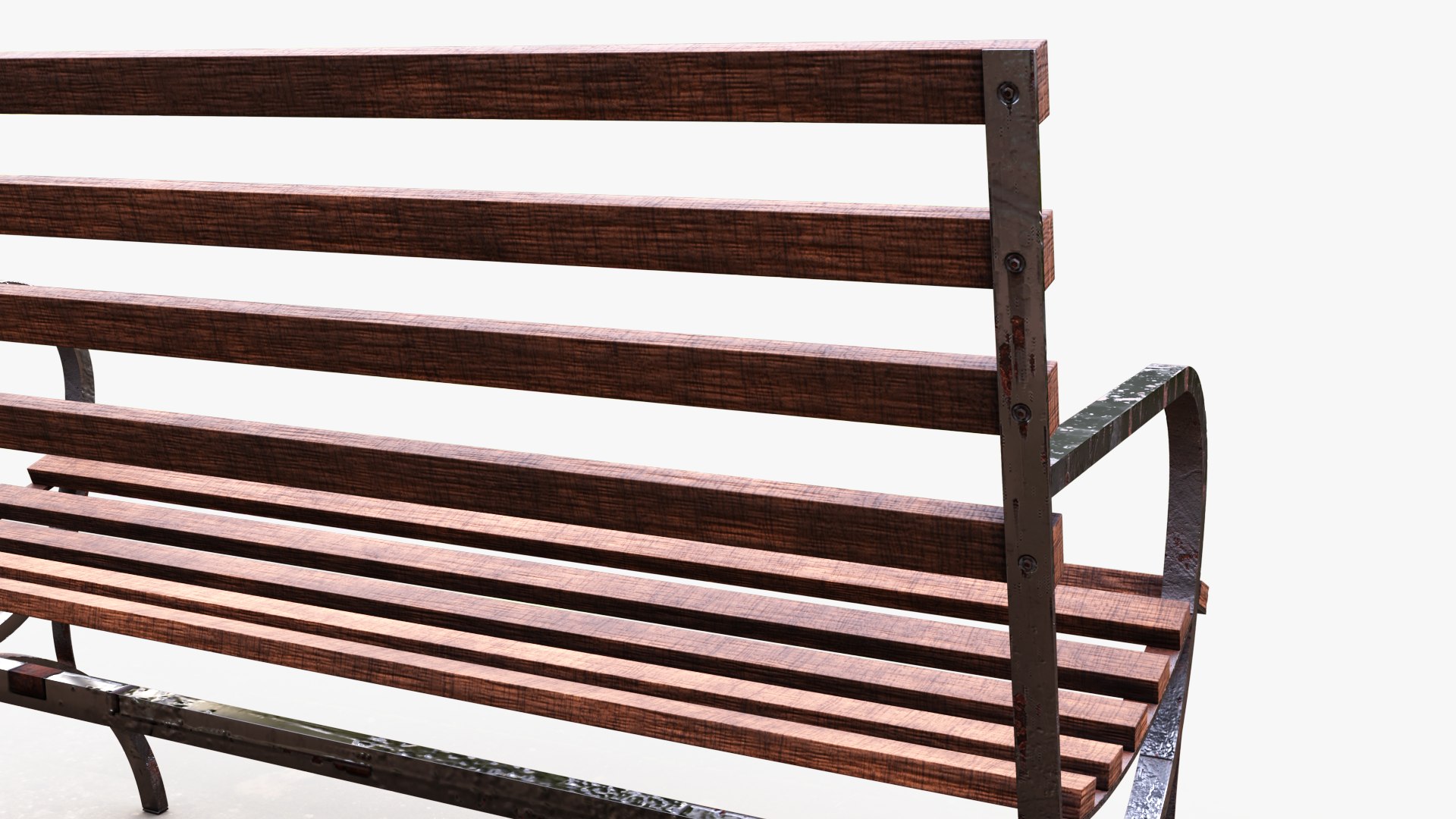 Park Bench 3D Model - TurboSquid 2089609