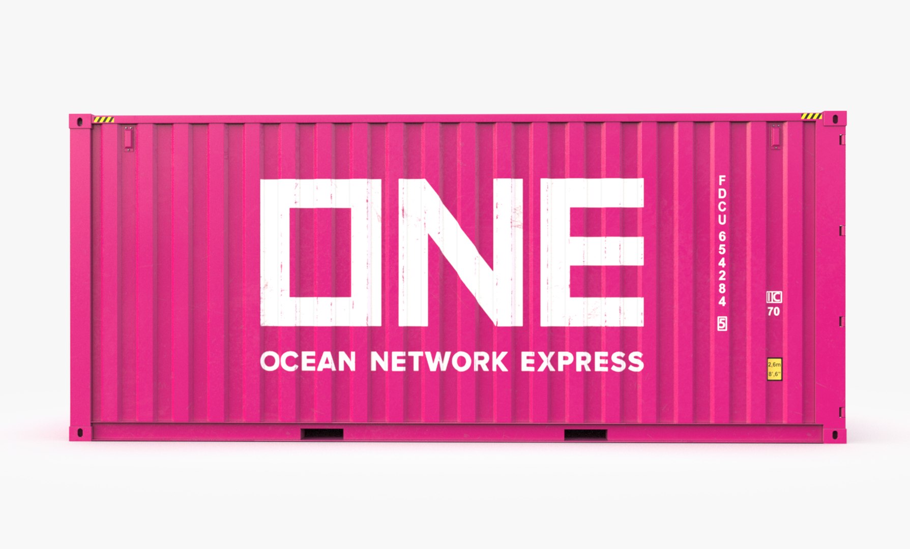 20 Ft MAERSK Standard Shipping Container 3D Model - TurboSquid 2223466