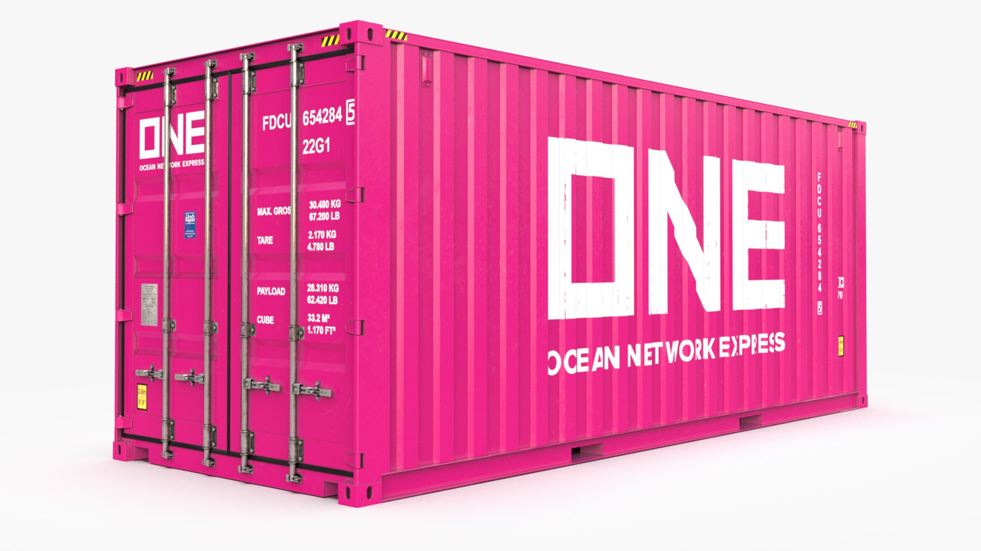 20 Ft MAERSK Standard Shipping Container 3D Model - TurboSquid 2223466