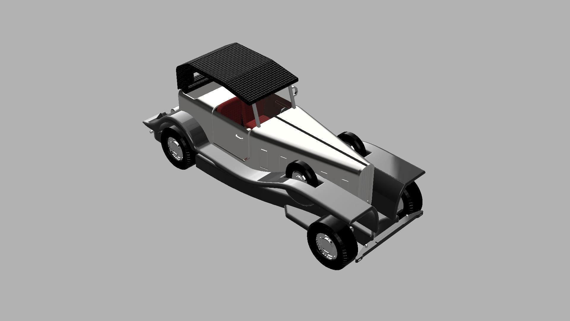 Vintage Car 3D Model - TurboSquid 1719252