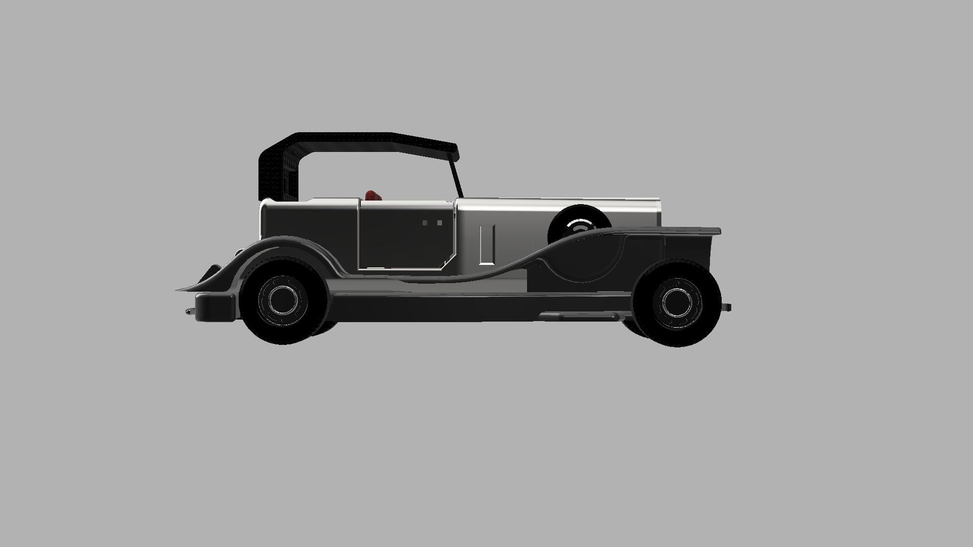Vintage Car 3D Model - TurboSquid 1719252