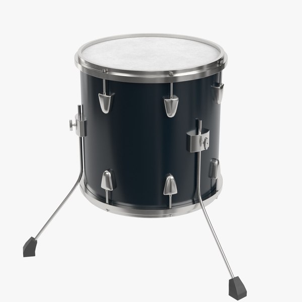 Floor tom drum 3D model - TurboSquid 2022994
