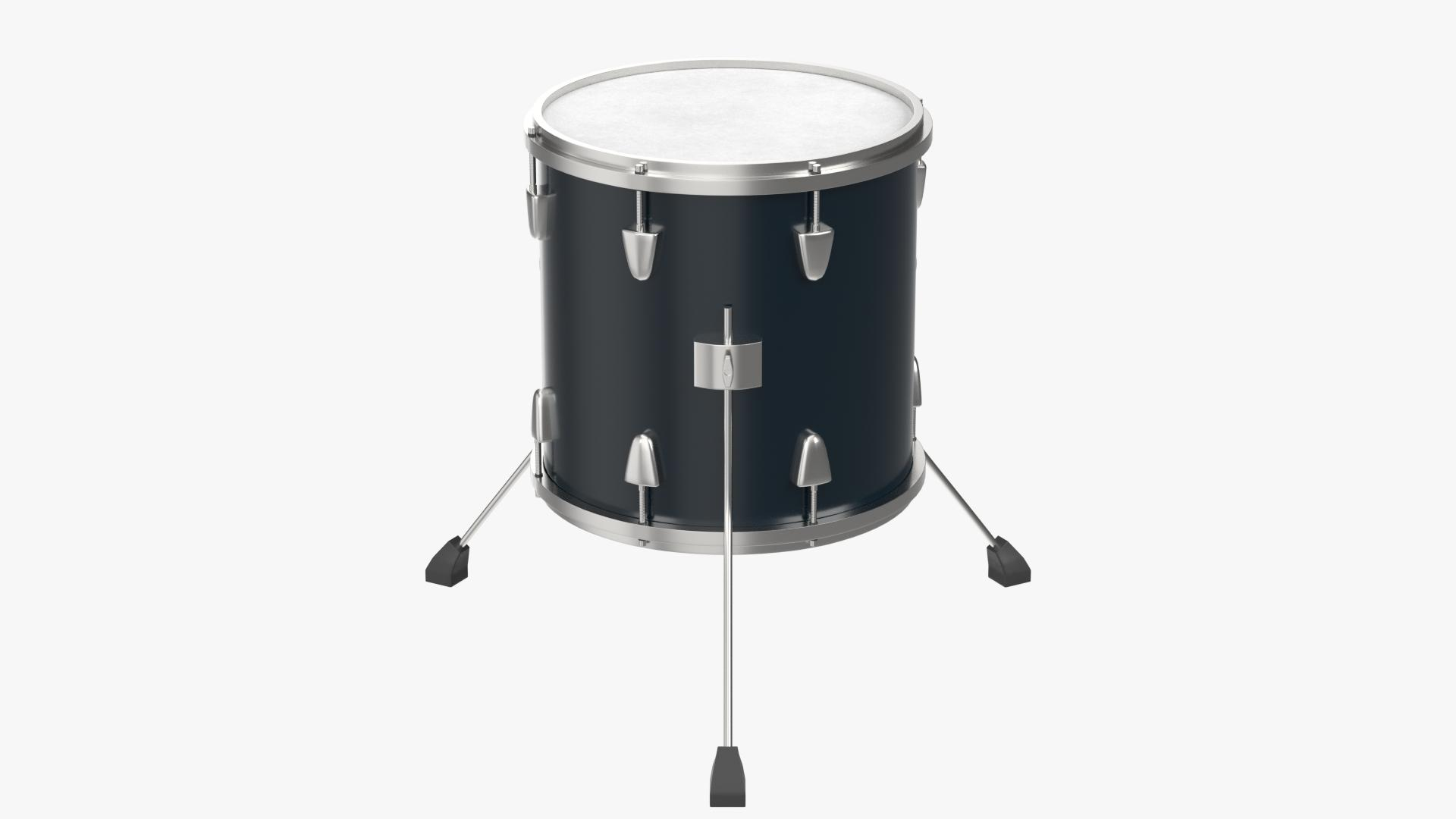 Floor Tom Drum 3D Model - TurboSquid 2022994