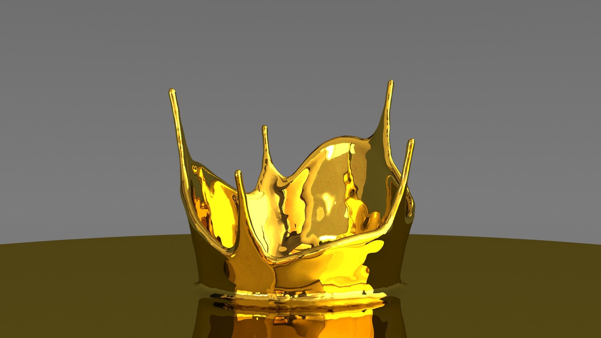 3D Liquid Crown Splash Model - TurboSquid 1939681