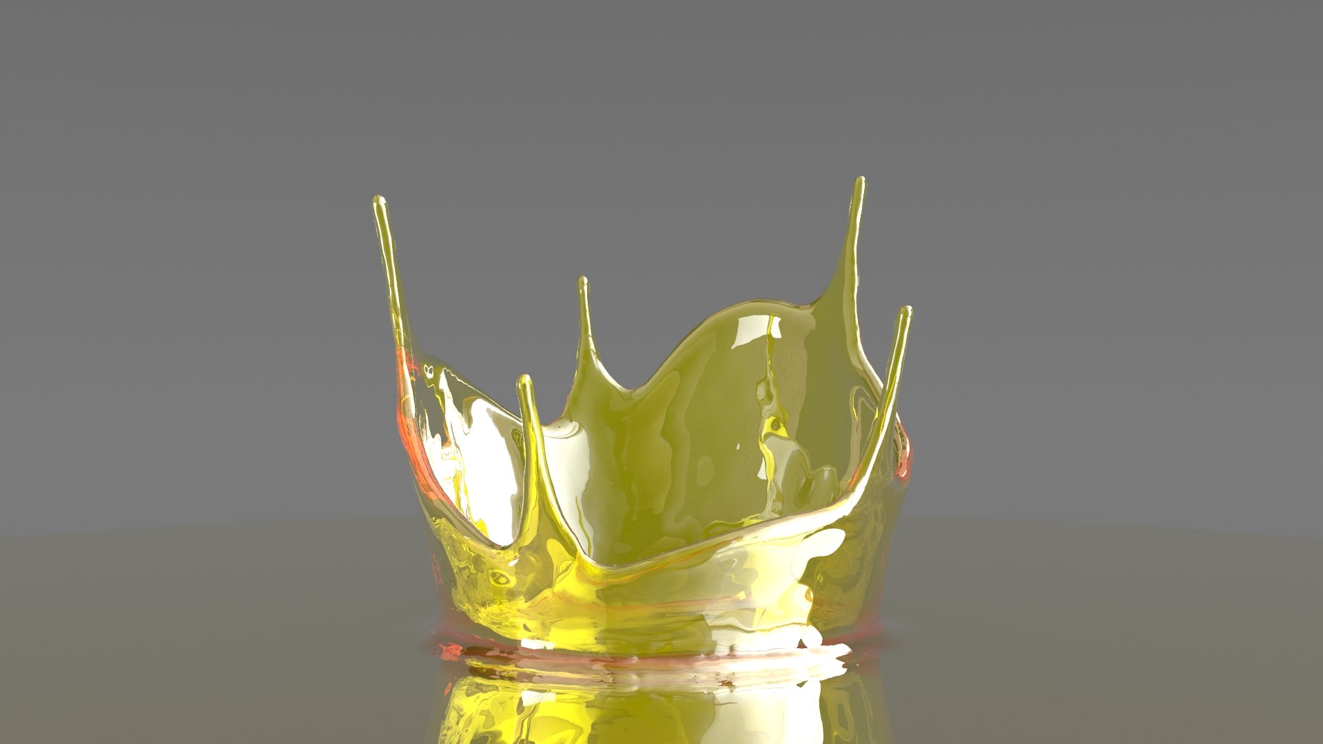 3D Liquid Crown Splash Model - TurboSquid 1939681