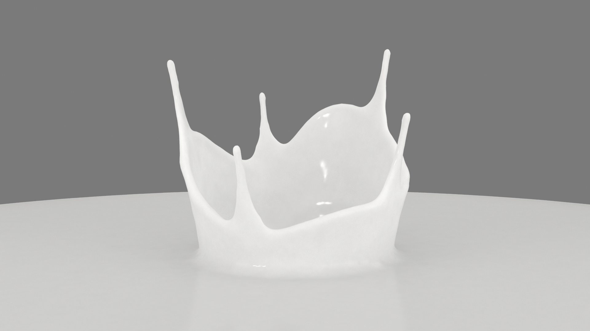 3D Liquid crown Splash model - TurboSquid 1939681