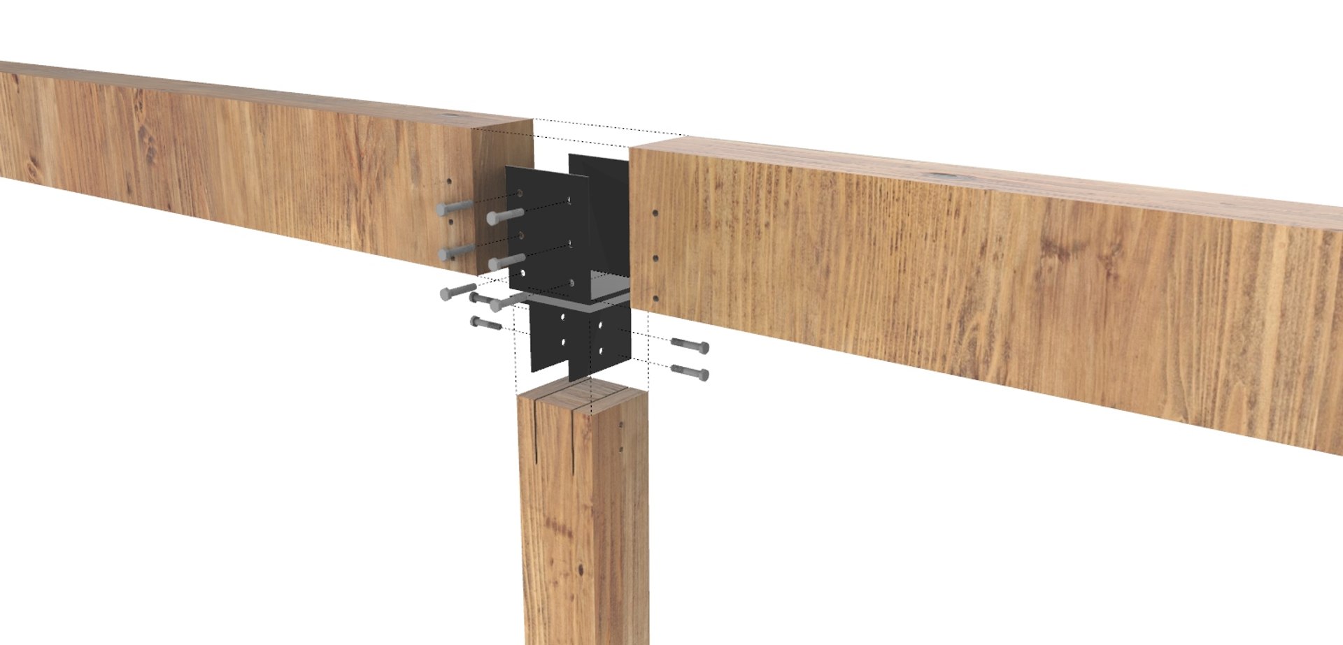 3D SteelWoodConnection Model - TurboSquid 2130299