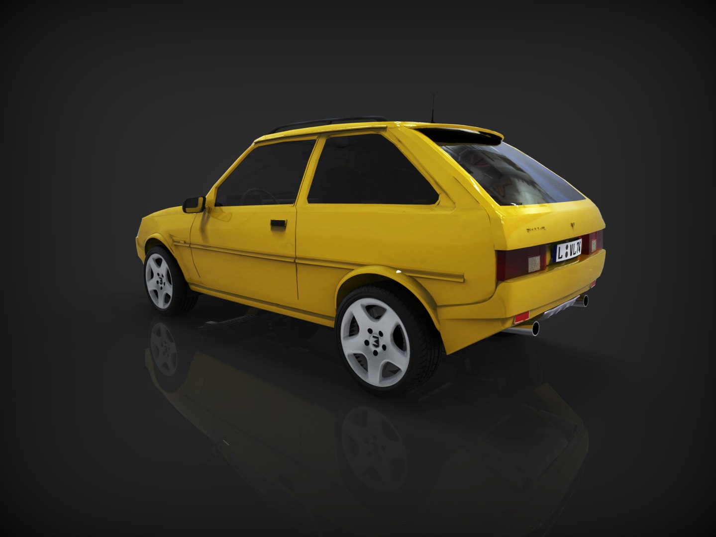 3D Model Car Zaz-tavriya - TurboSquid 1384535