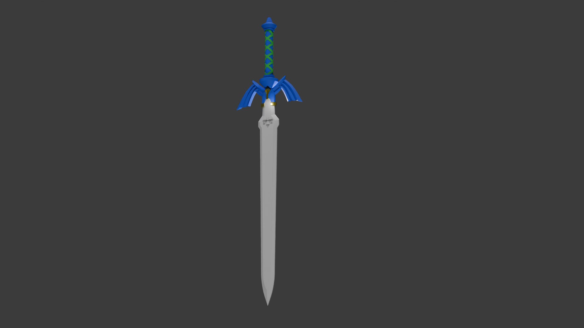 3D Master Sword The Legend Of Zelda Model - TurboSquid 2281251