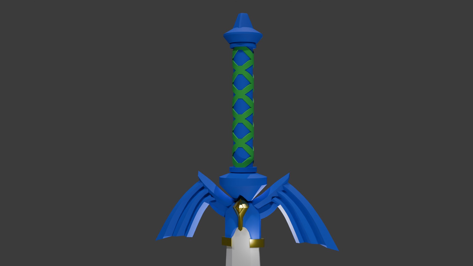 3D Master Sword The Legend Of Zelda Model - TurboSquid 2281251