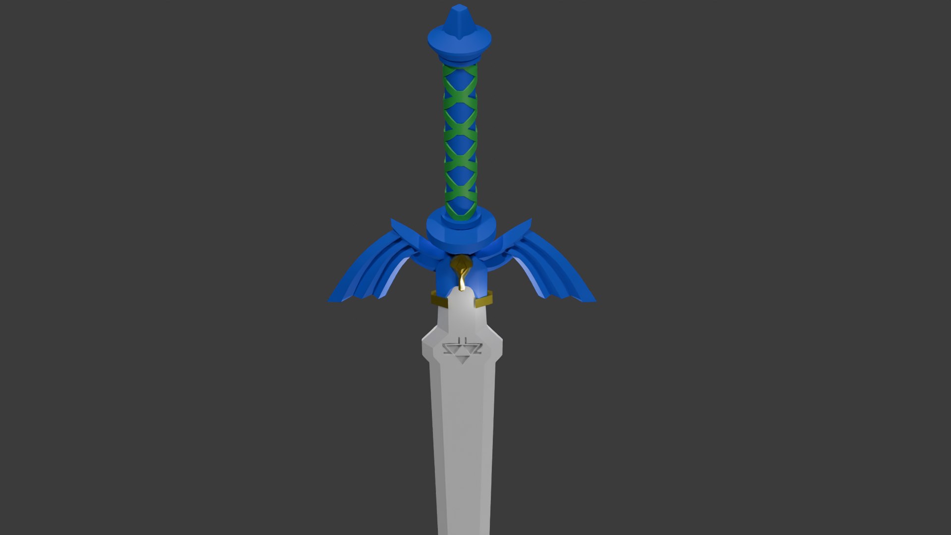 3D Master Sword The Legend Of Zelda Model - TurboSquid 2281251
