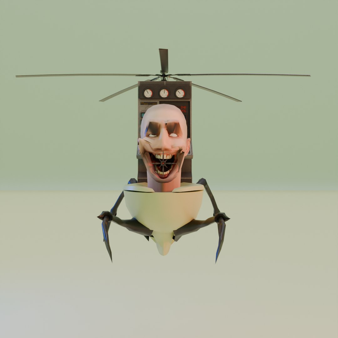 Parasite Skibidi Toilet 3D Model - TurboSquid 2430745
