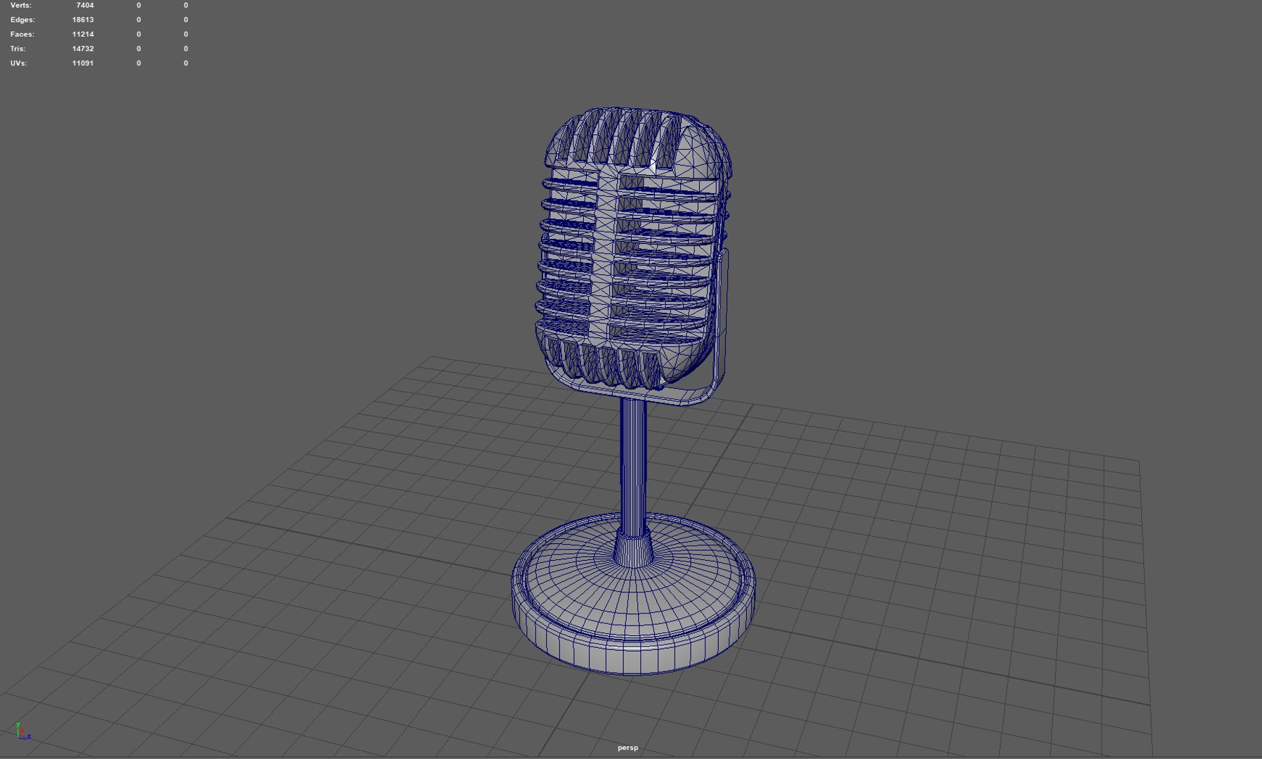 3D Microphone - TurboSquid 1847777