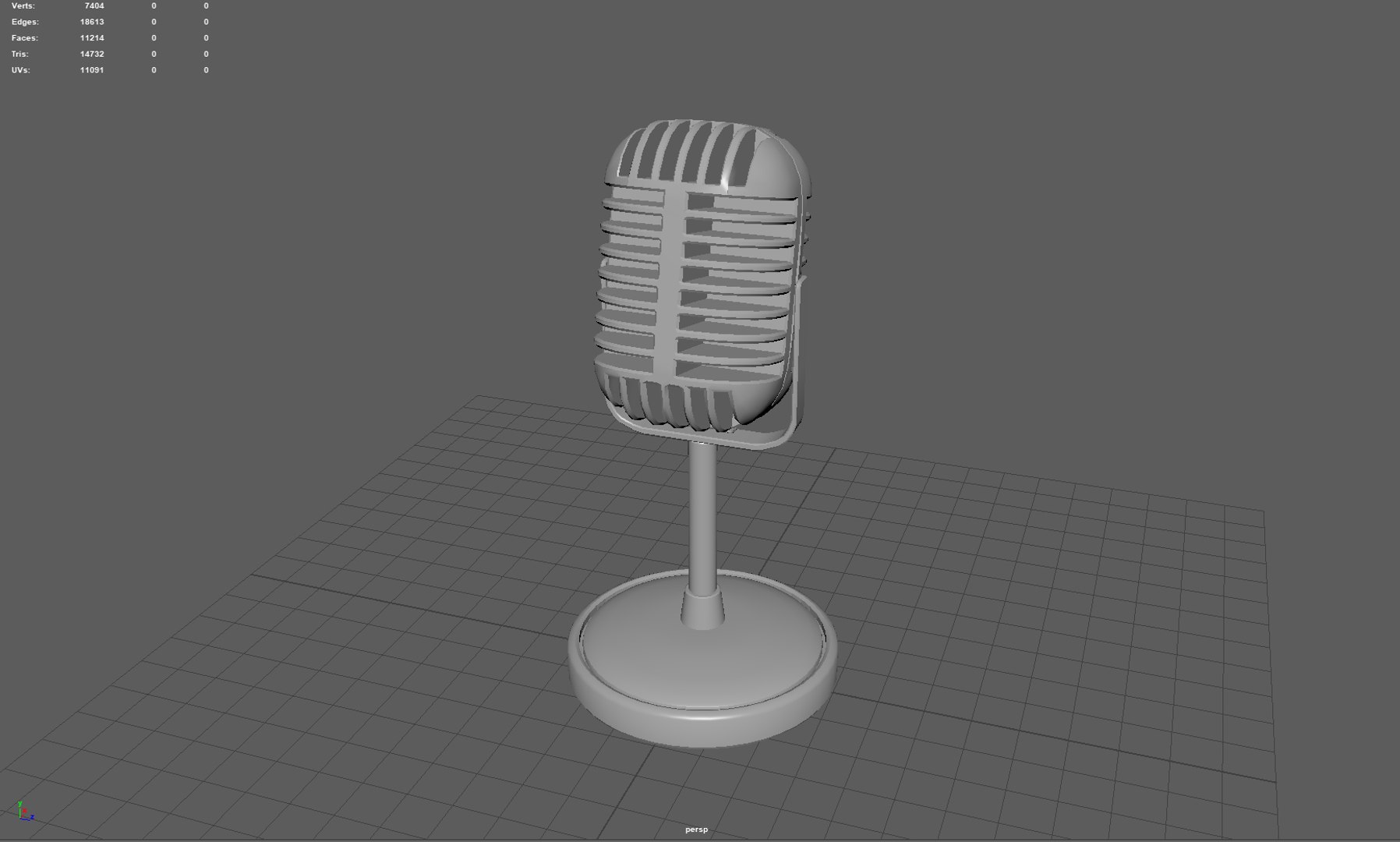 3D Microphone - TurboSquid 1847777