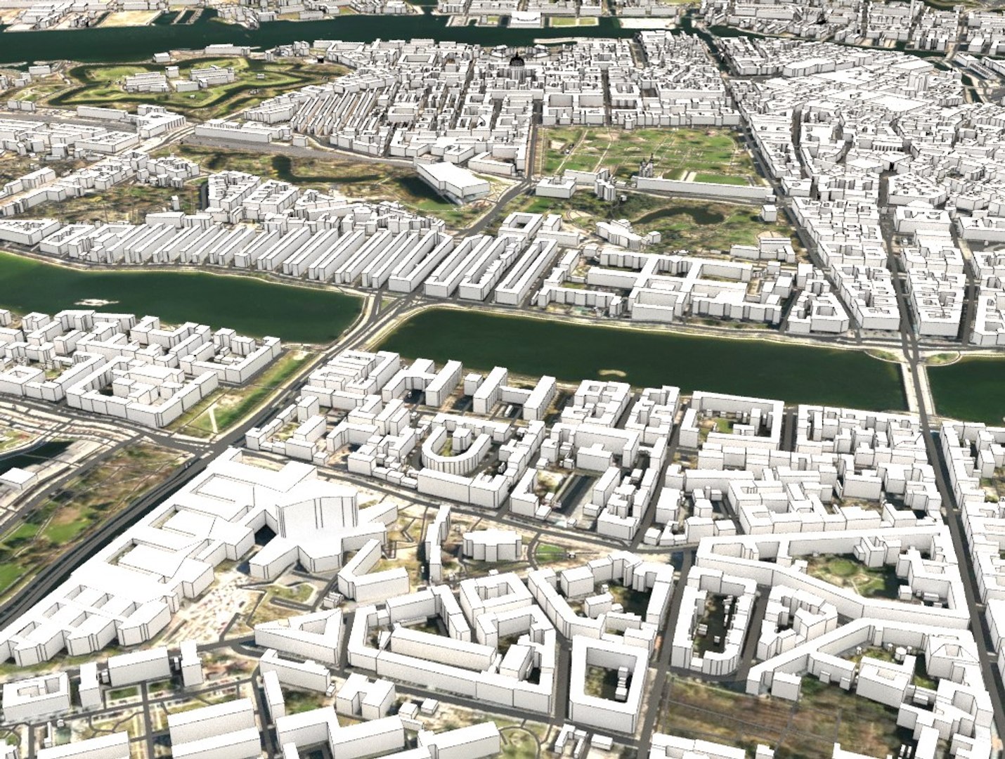 Cityscape Copenhagen Denmark City 3D Model - TurboSquid 1638622