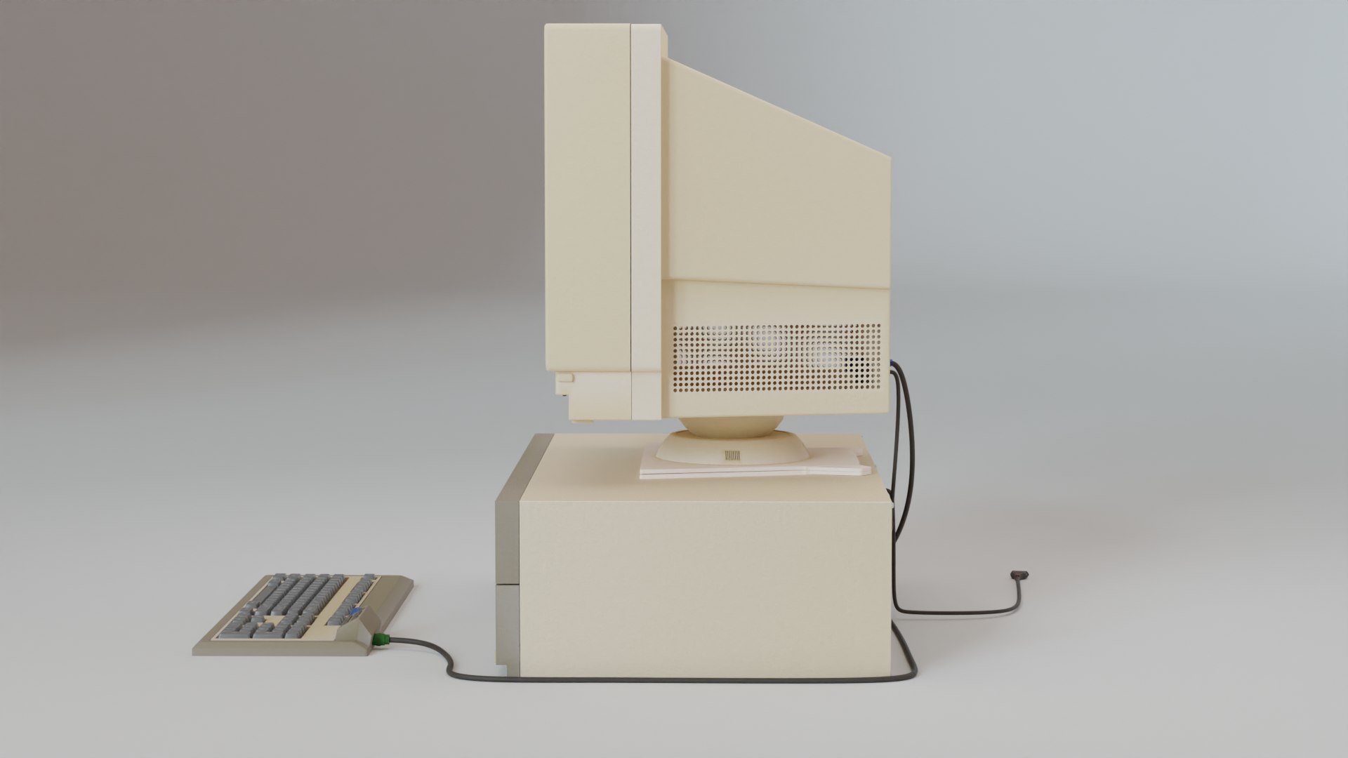 3D Old Computer Model - TurboSquid 1880288