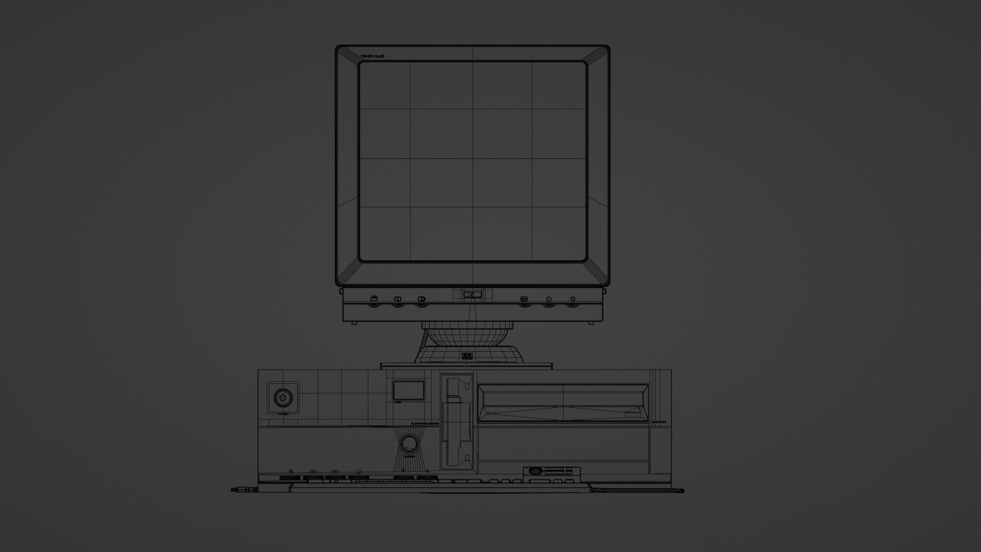 3D Old Computer Model - TurboSquid 1880288