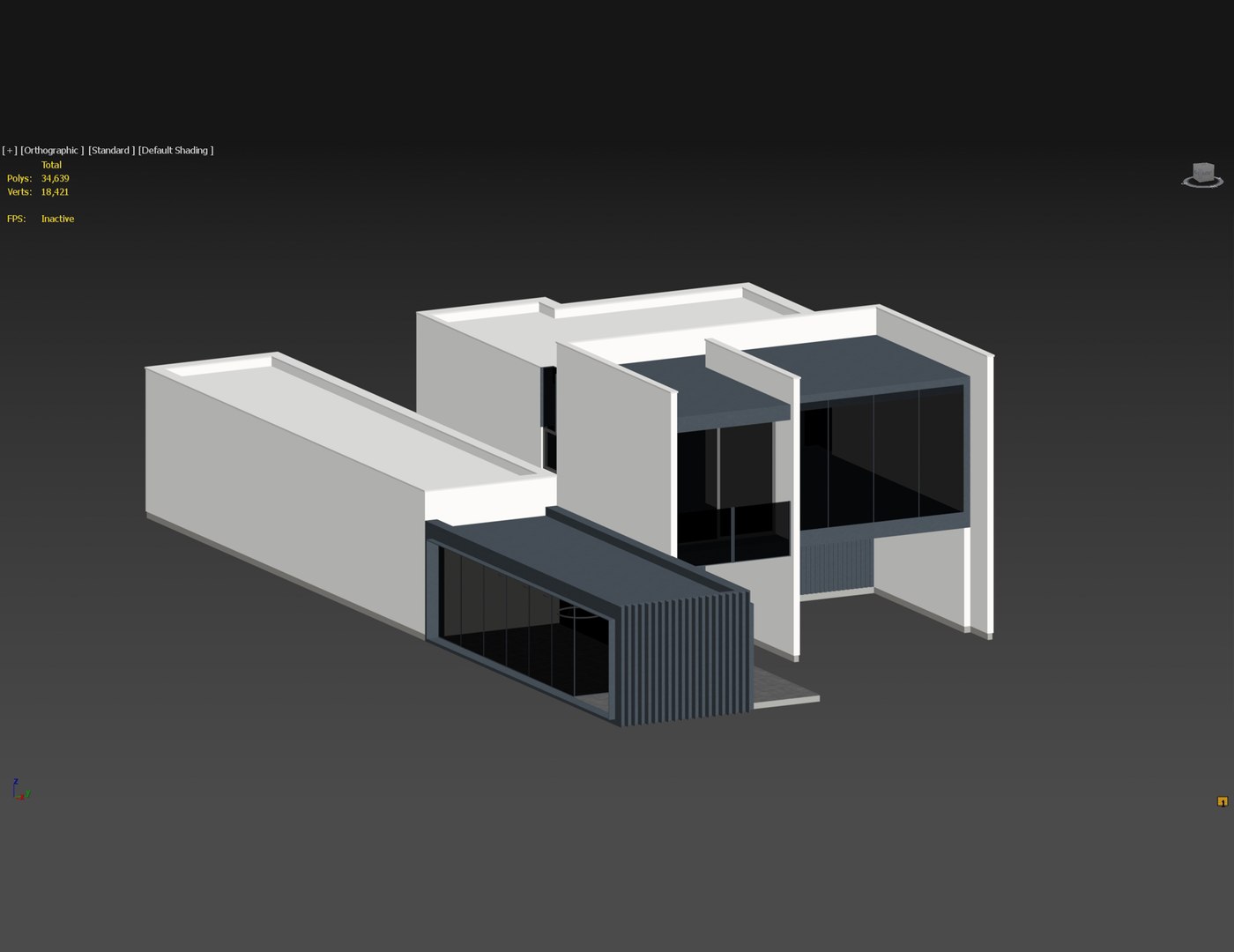 Family House 28 - Created With Fully Parametric Revit Families Model ...