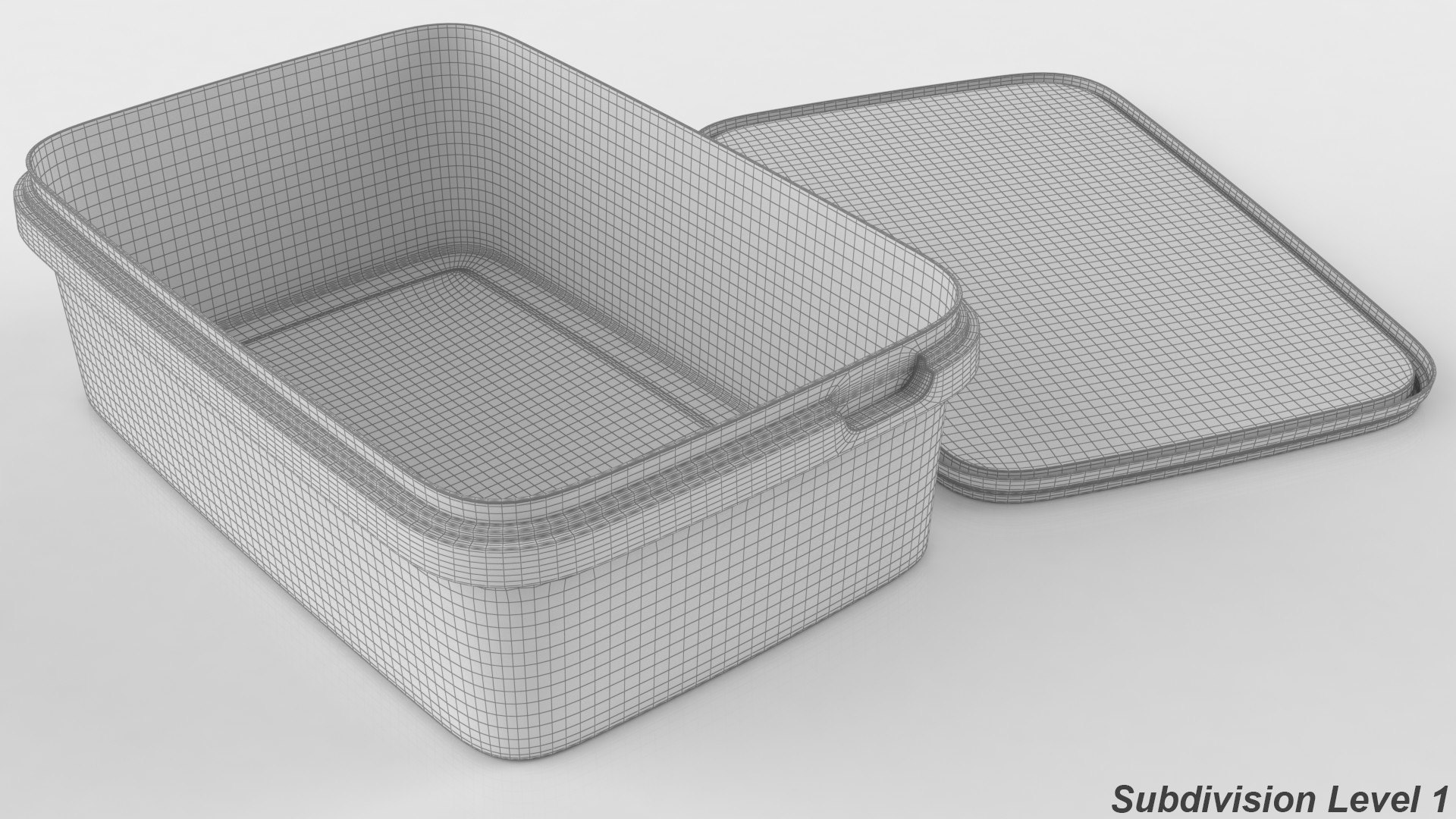 3D Plastic Container - TurboSquid 1942467