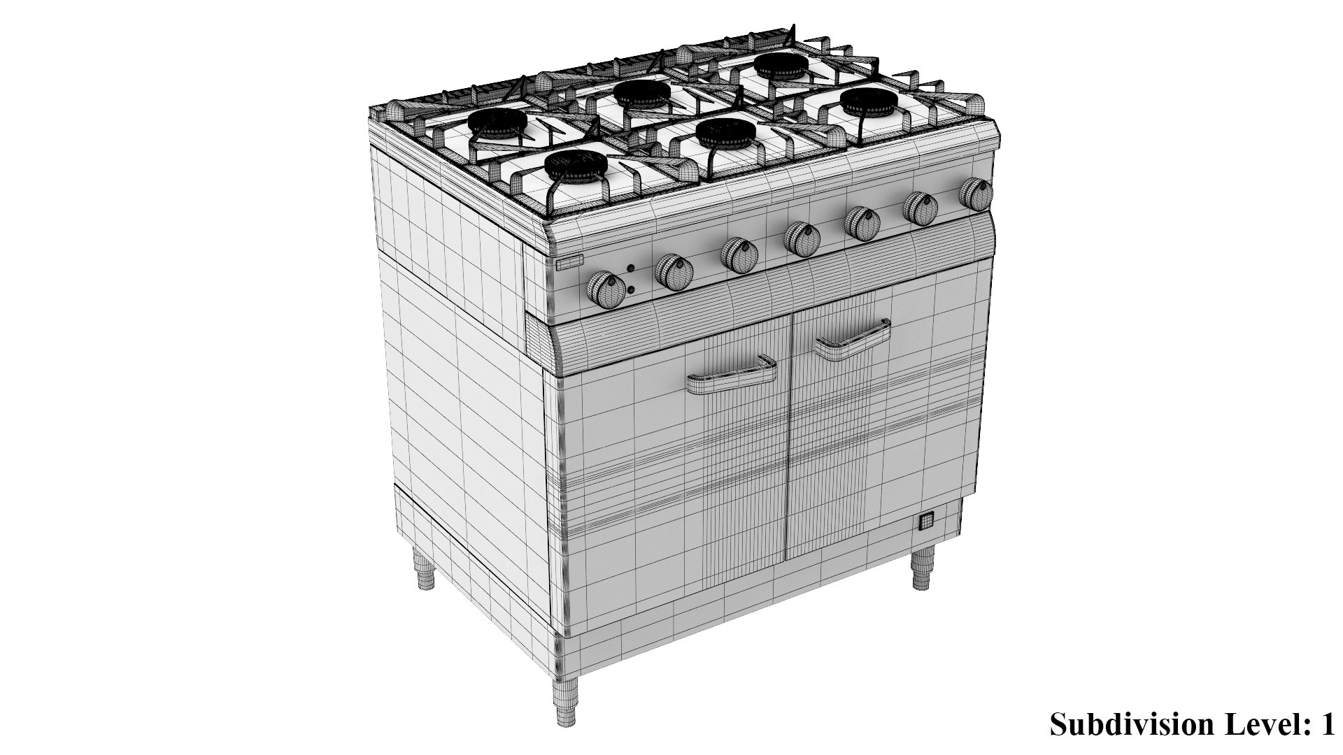Real Oven 3D Model - TurboSquid 1509587