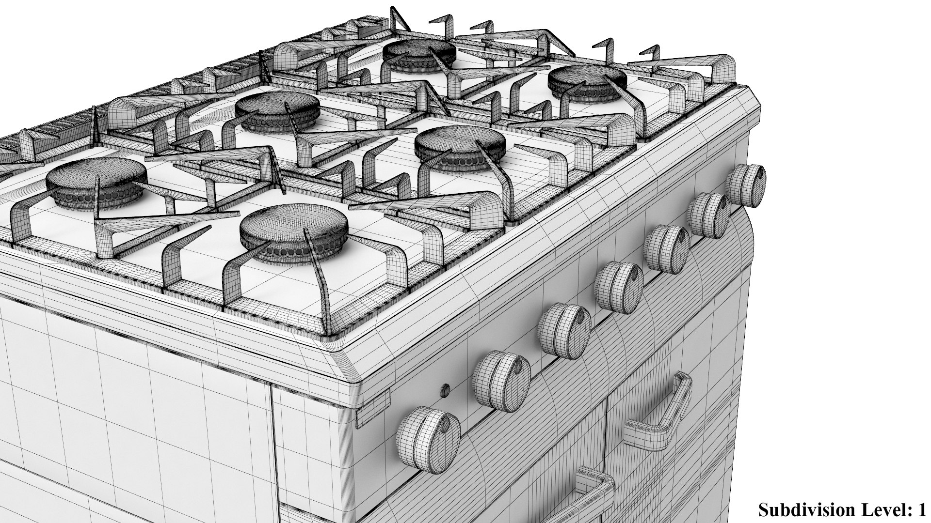 Real Oven 3D Model - TurboSquid 1509587