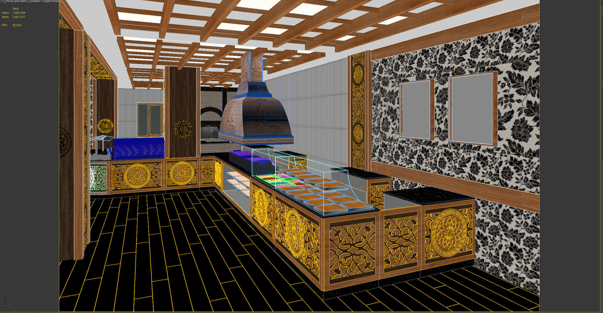 3D kebab restaurant turkish model - TurboSquid 1279578