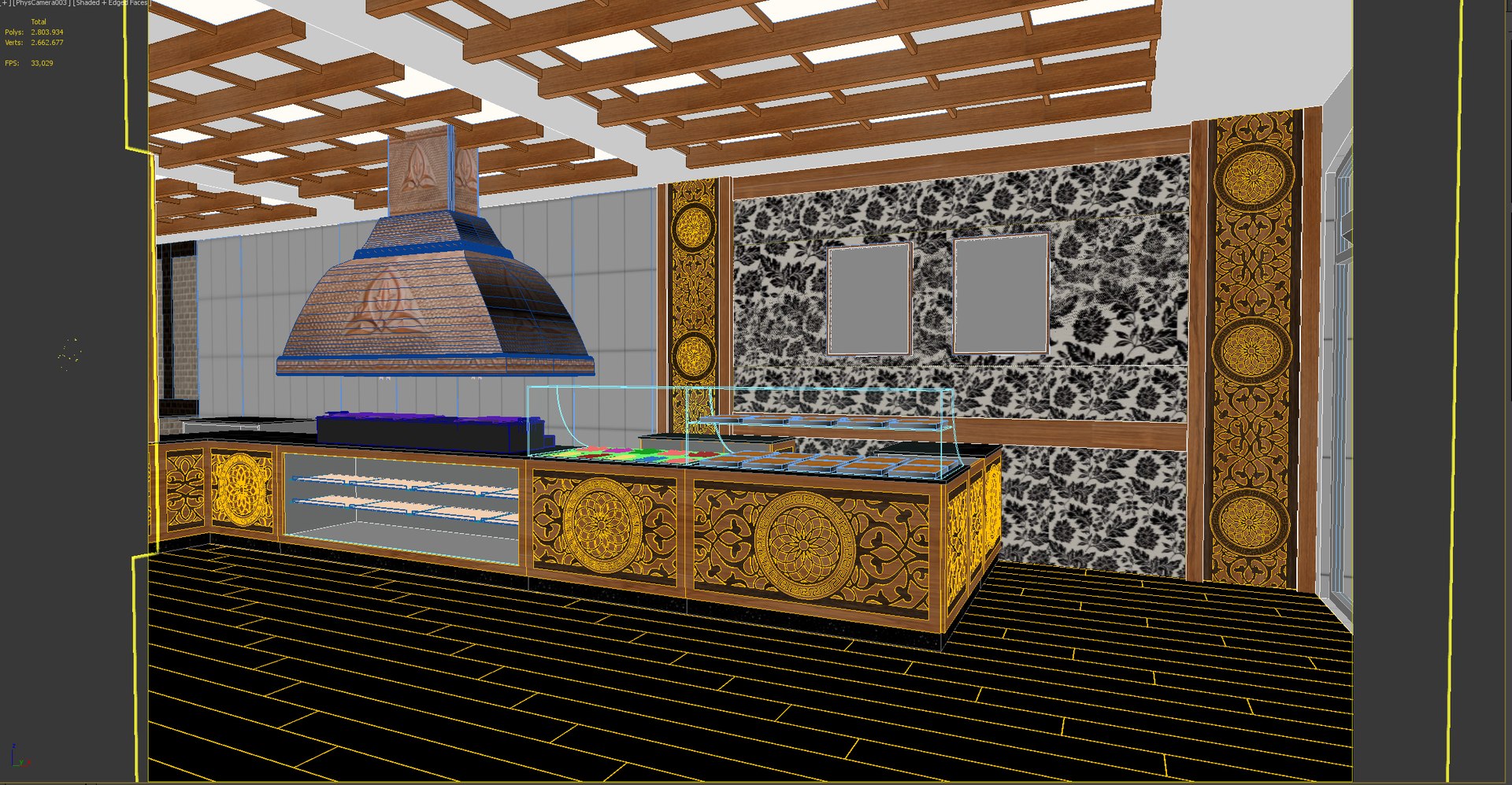 3D Kebab Restaurant Turkish Model - TurboSquid 1279578