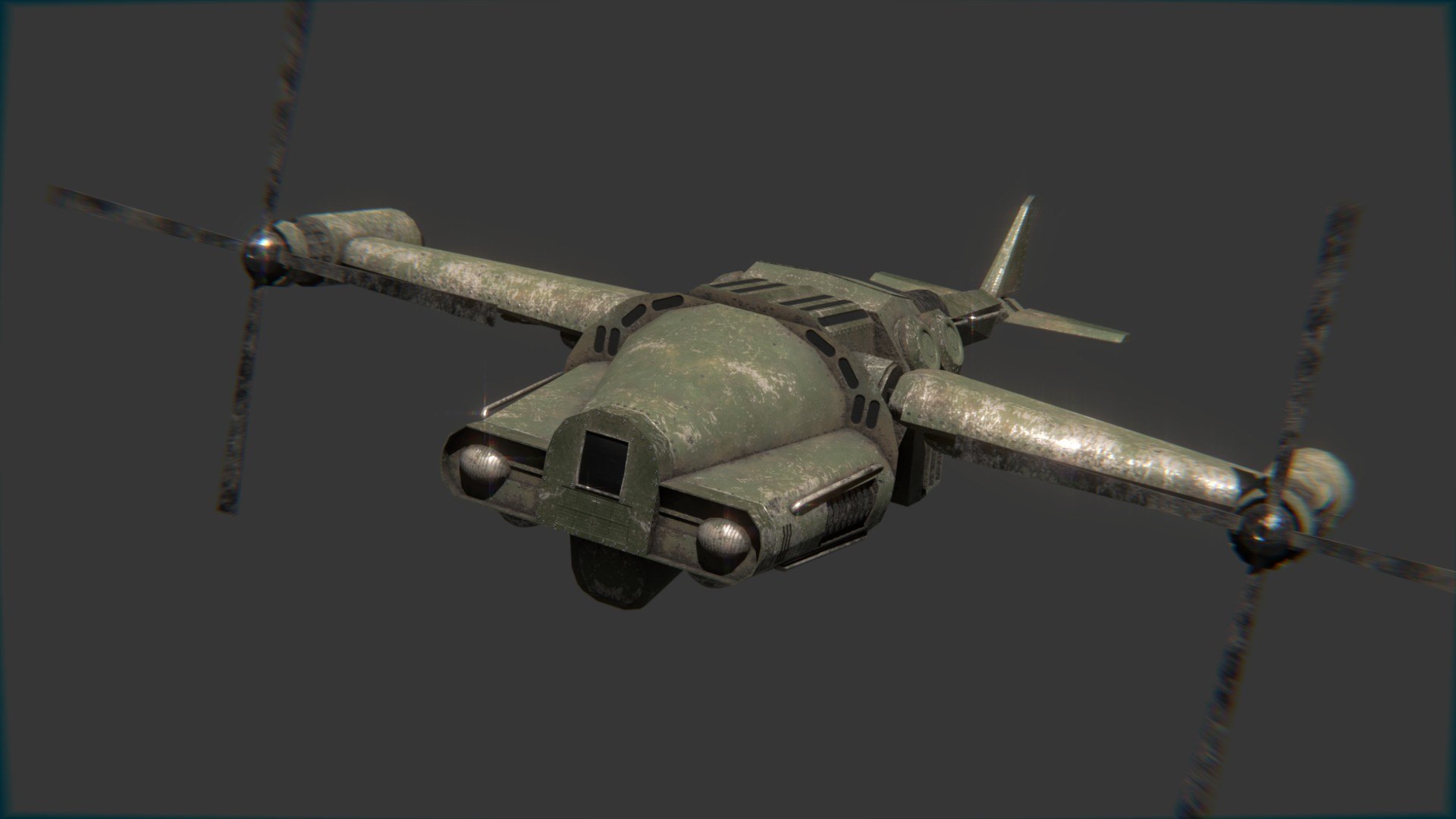 Vertibird 운송업자 3D 모델 - TurboSquid 1550829