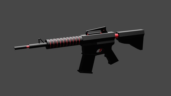 Rifle model - TurboSquid 1922364