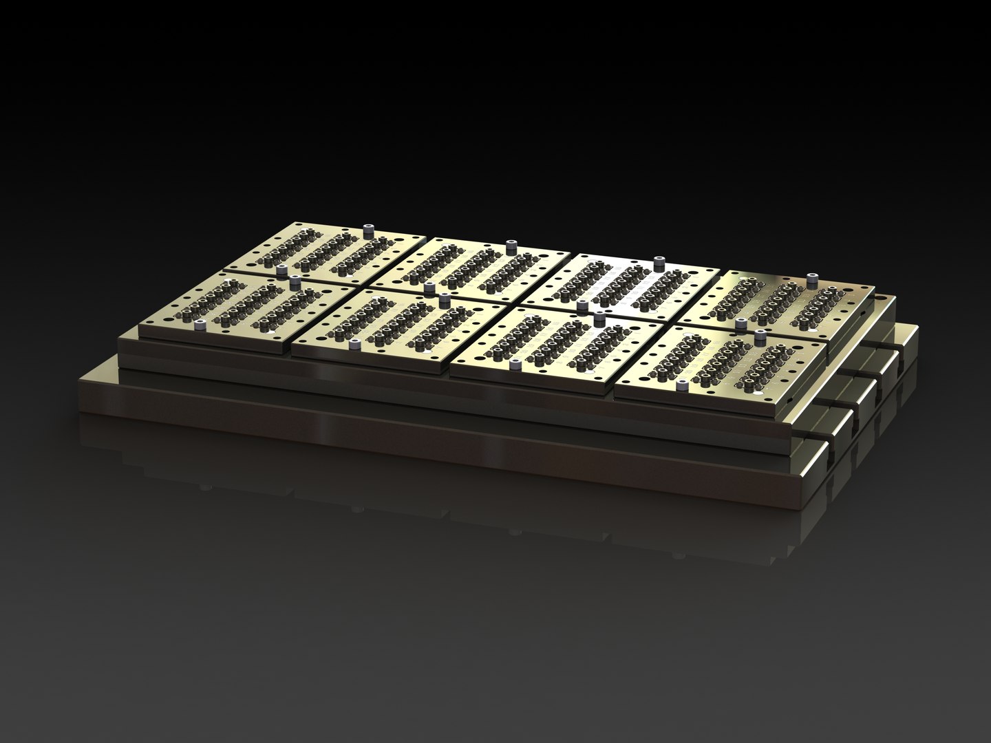 3D CNC Machine Fixture for Slot Nut Plate - TurboSquid 2176822