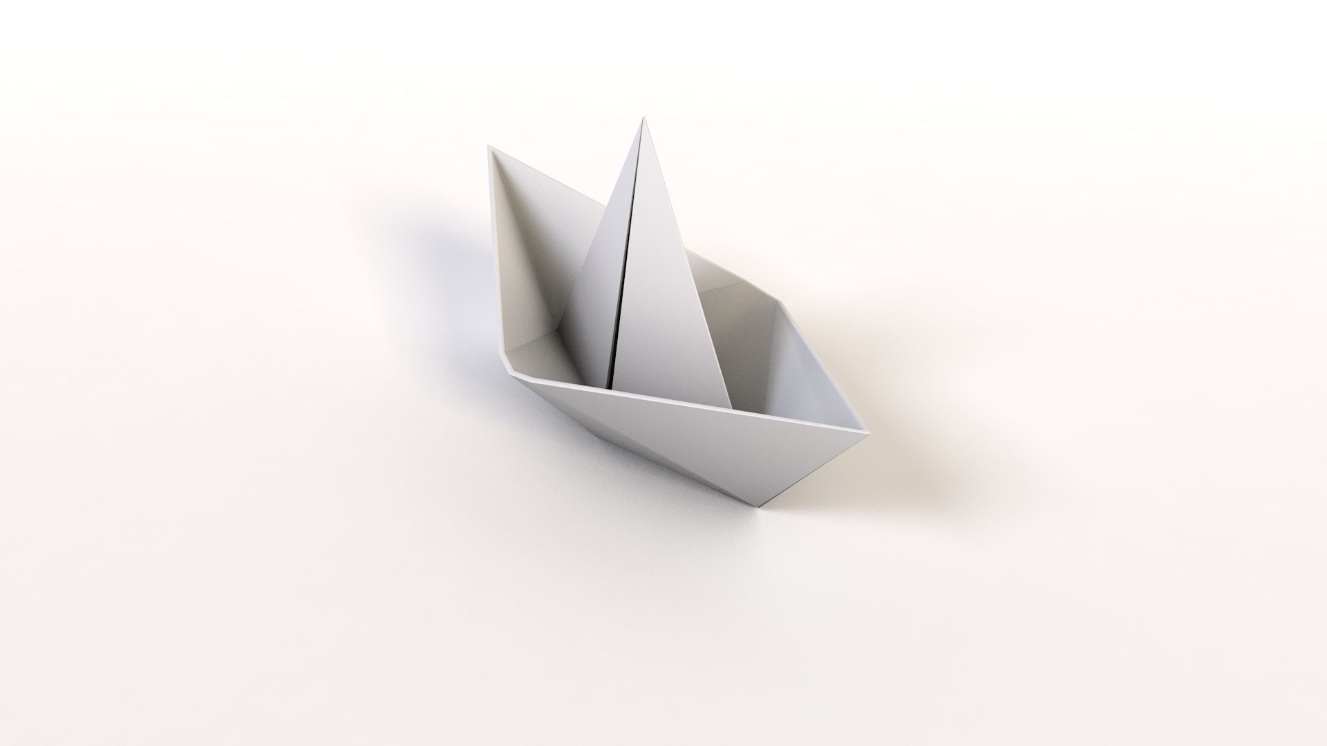 Paper Boat C4d