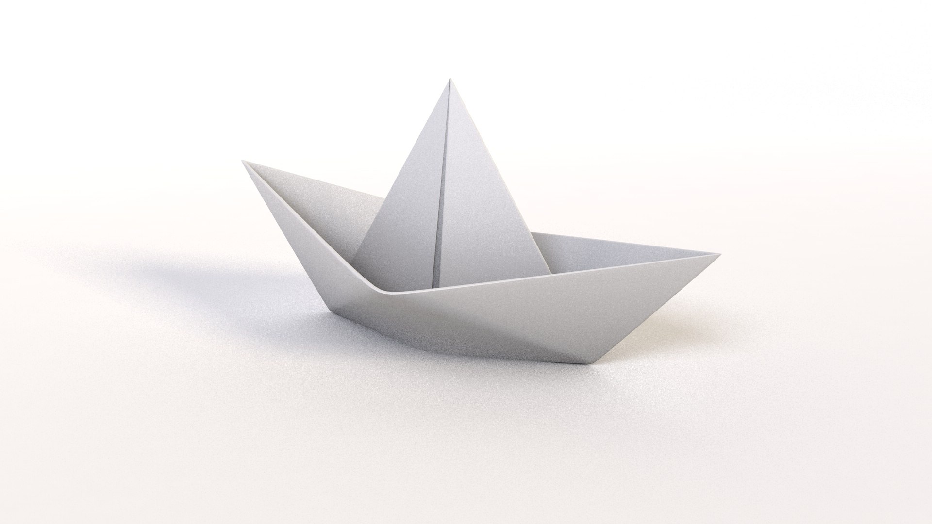 Paper Boat C4d