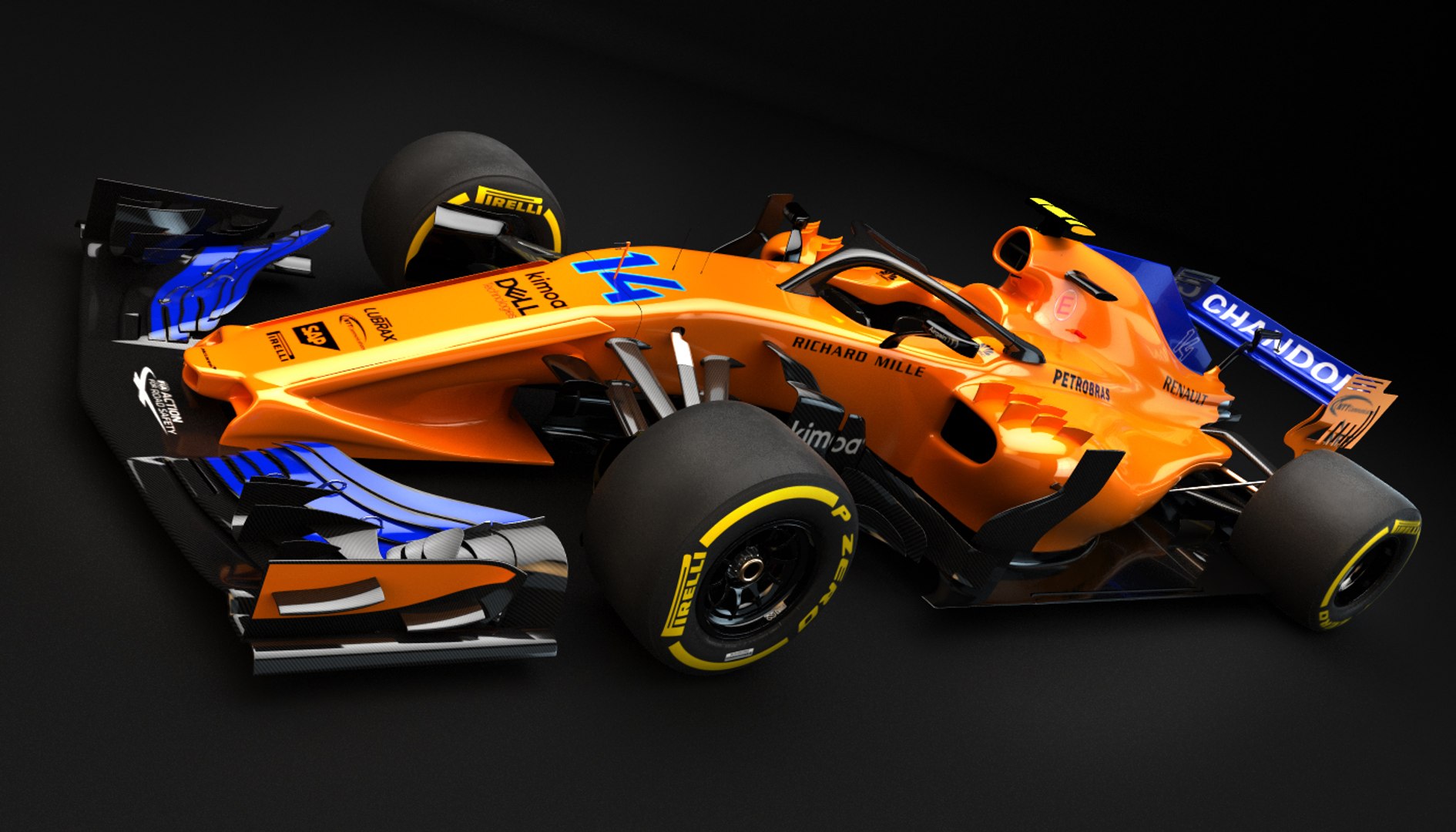 3D 1 mclaren mcl33 model - TurboSquid 1335978