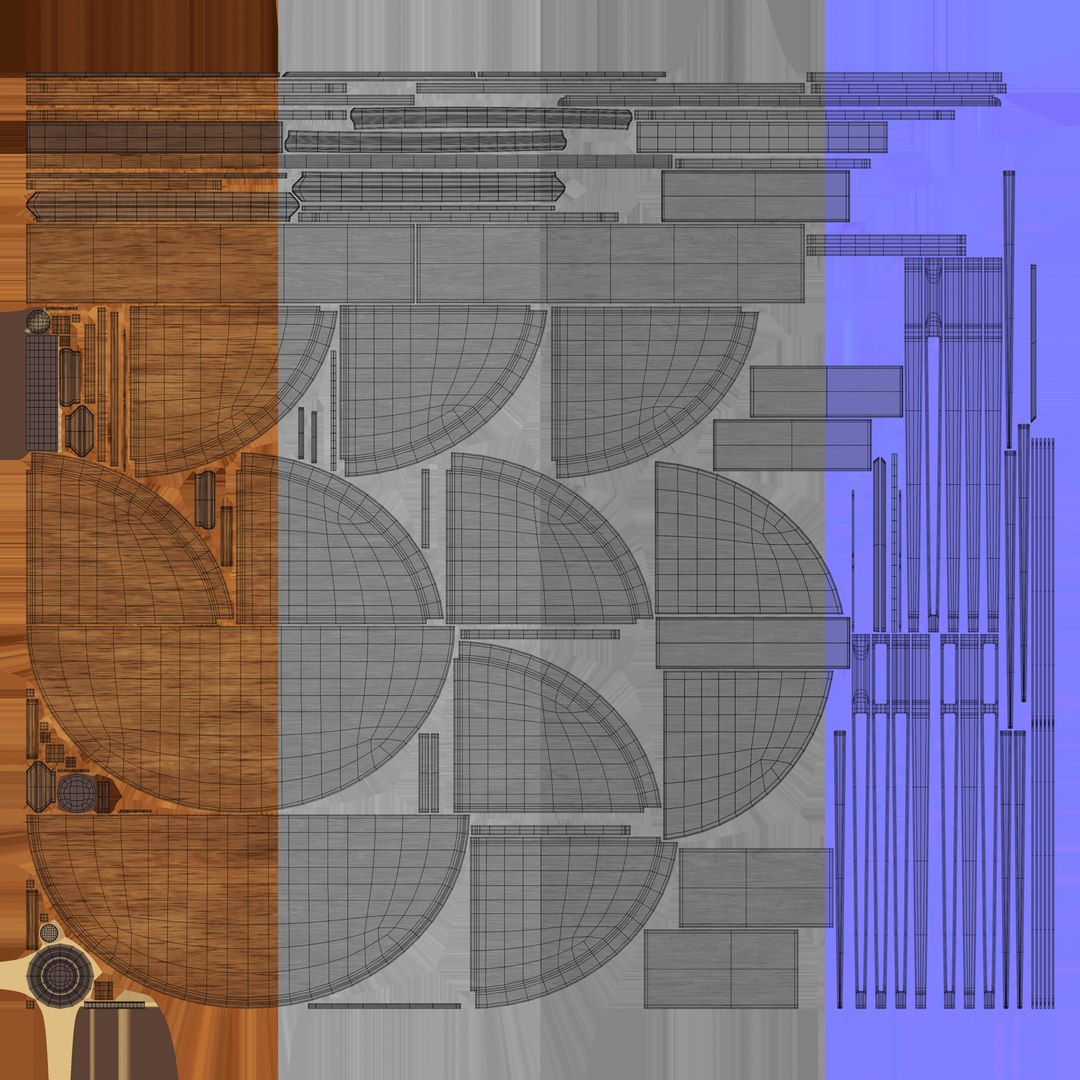 3D Console Table - TurboSquid 2078938